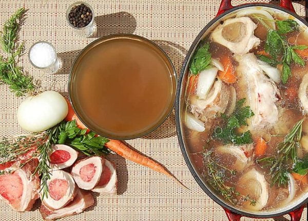 Slow cooker beef bone broth - Jody's Bakery