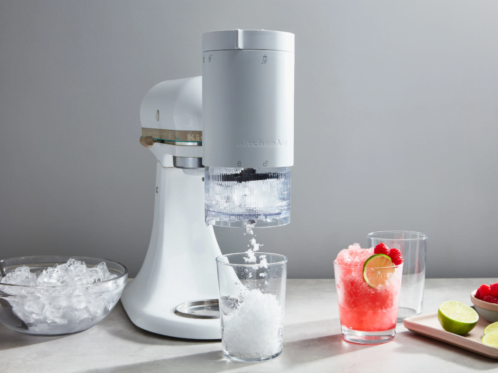 How do you use the KitchenAid shaved ice attachment? - Jody's Bakery