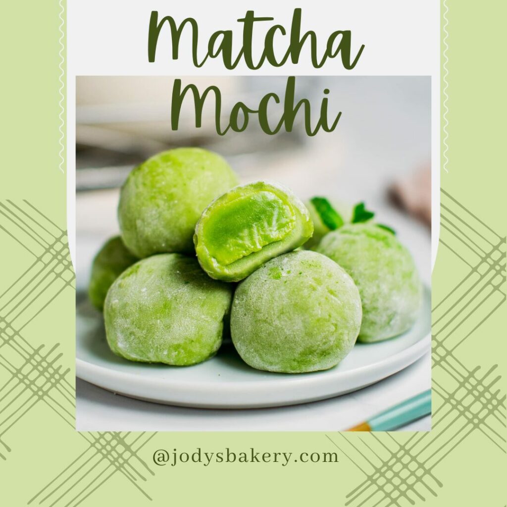 Indulge in Delightful Matcha Mochi Goodness! - Jody's Bakery