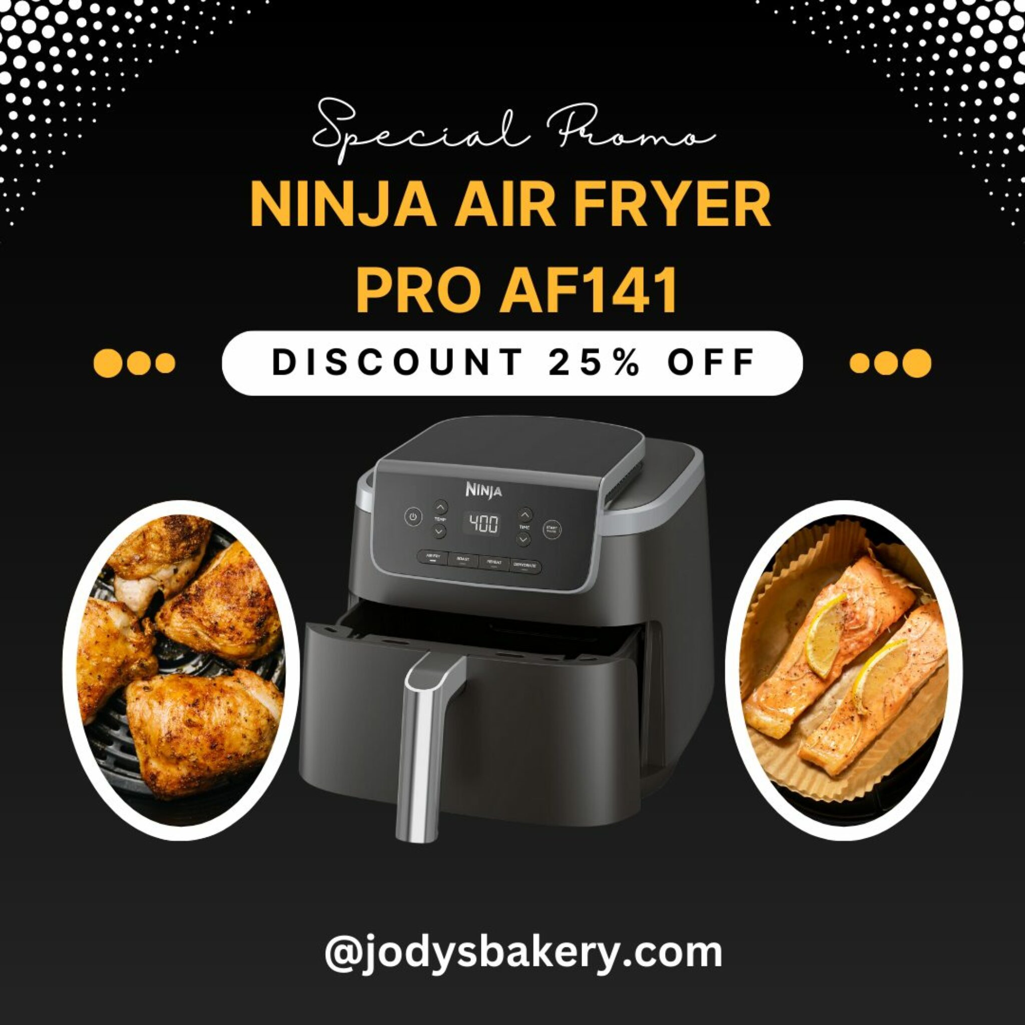 Ninja Air Fryer Pro AF141 2026 - Jody's Bakery